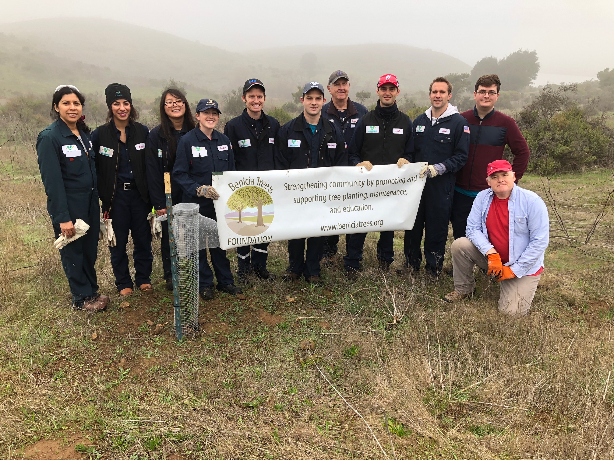 Native Trees Planted in Lake Herman Open Space – Benicia Tree Foundation