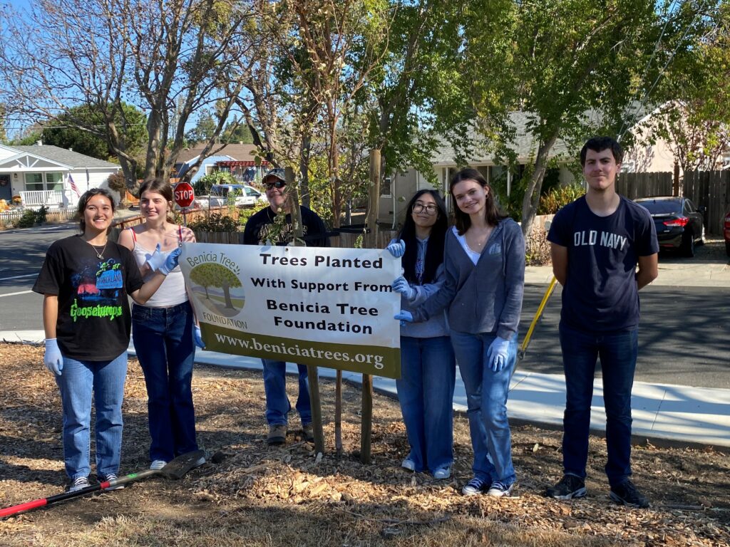 New Trees for Duncan Graham Park on Arbor Day – Benicia Tree Foundation